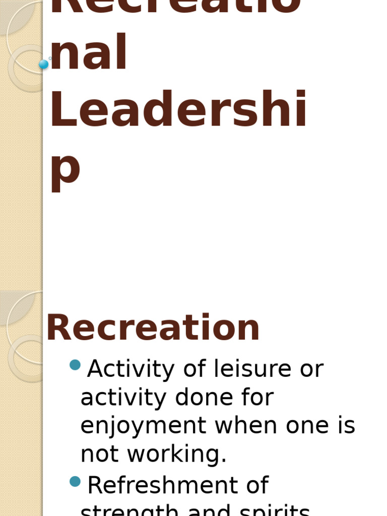 Recreational Leadership | PDF | Textiles | Yarn