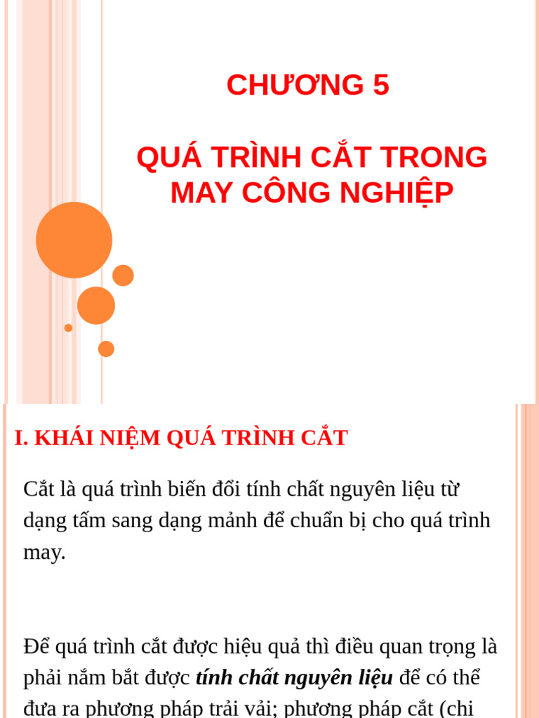 Chuong 5 - Qua Trinh Cat Trong May Cong Nghiep | PDF