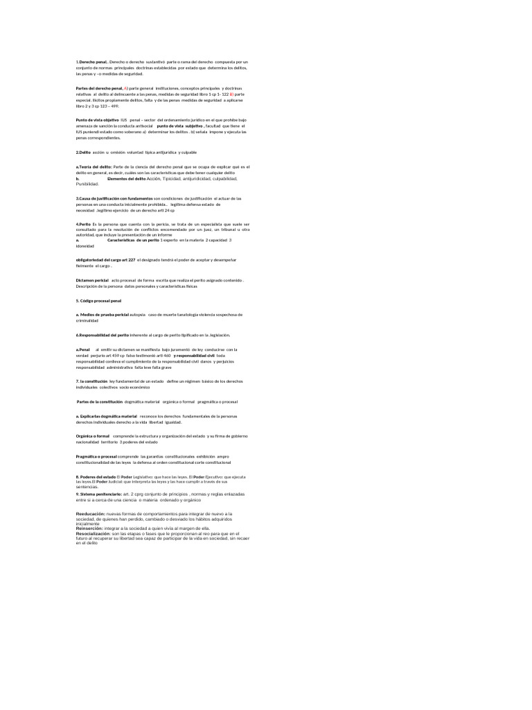 Dereco | PDF | Derecho penal | Justicia