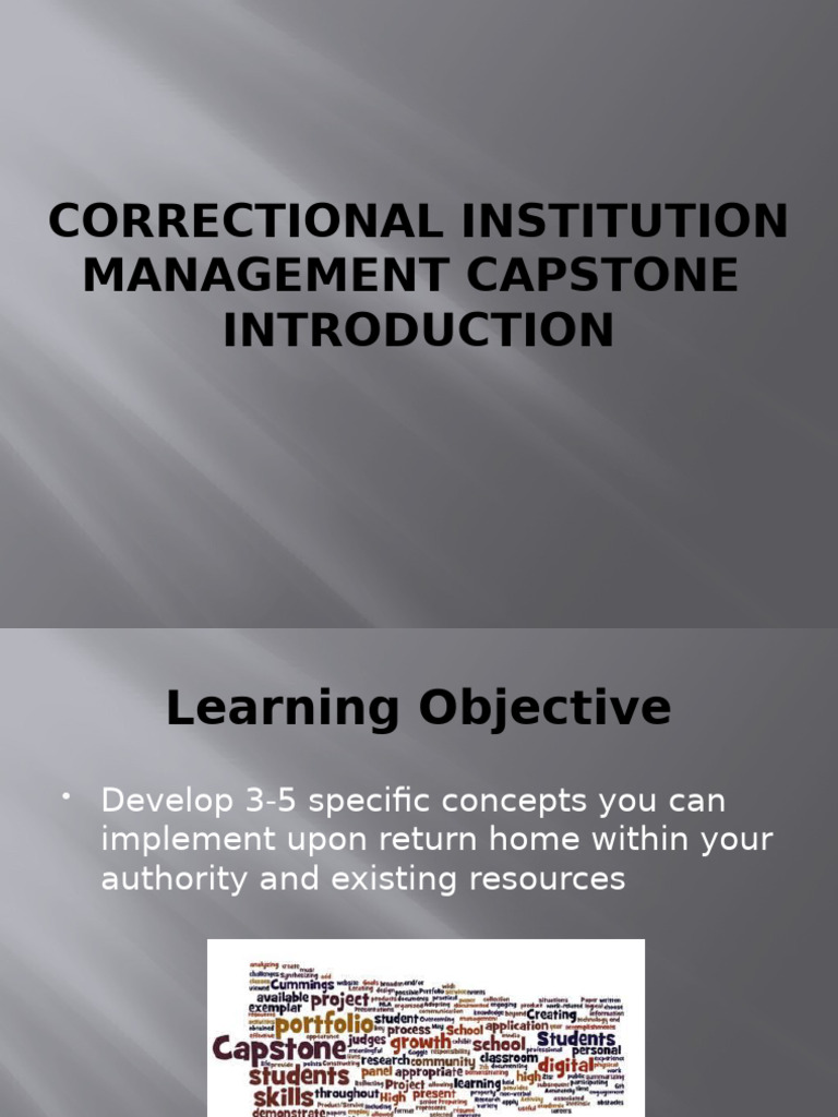 Module 4 - CIM Capstone Introduction - Final | PDF