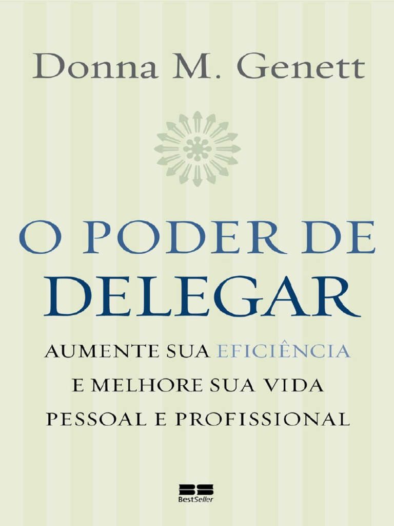 Resumo o Poder de Delegar Donna M Genett | PDF