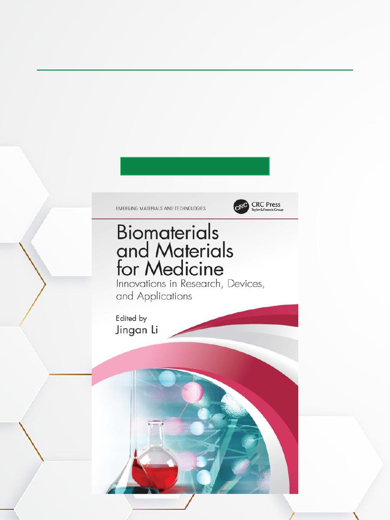 Biomaterials for Medicine: Innovations Guide | PDF | Biomaterial ...
