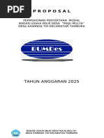 Contoh Proposal Permohonan BUMDes Untuk Kegiatan Ketahanan Pangan TA ...