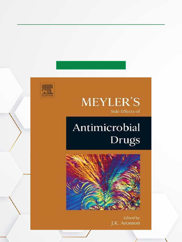 Meyler's Antimicrobial Drug Side Effects | PDF | Medical Specialties ...