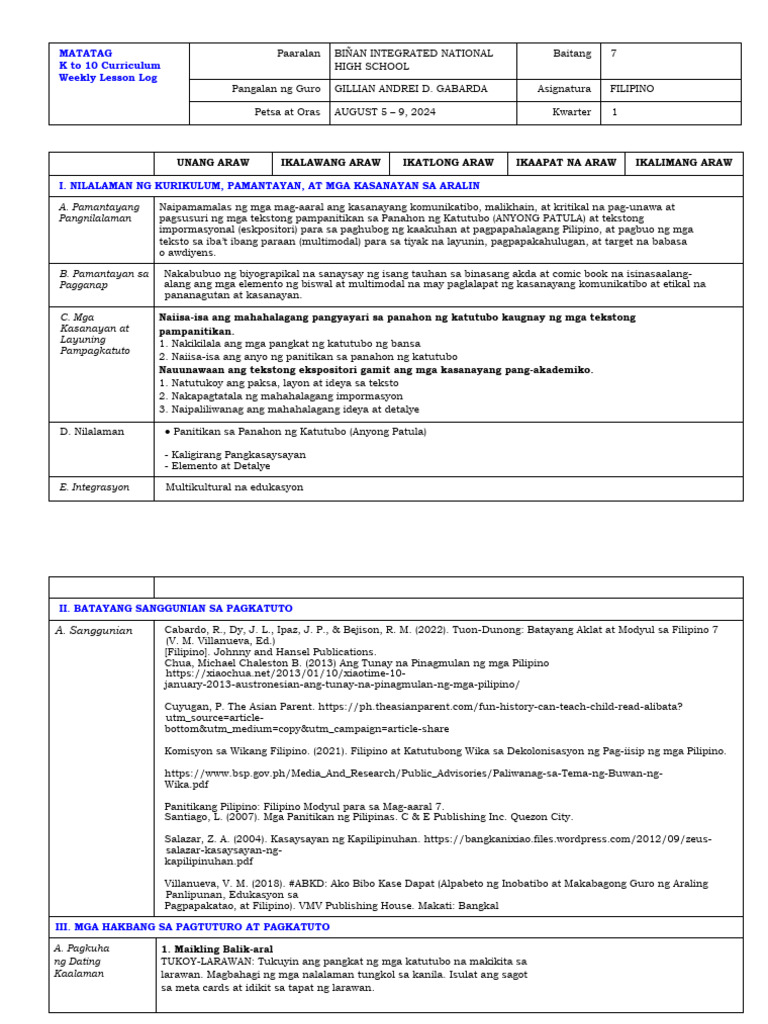 Week 1 - Le | PDF