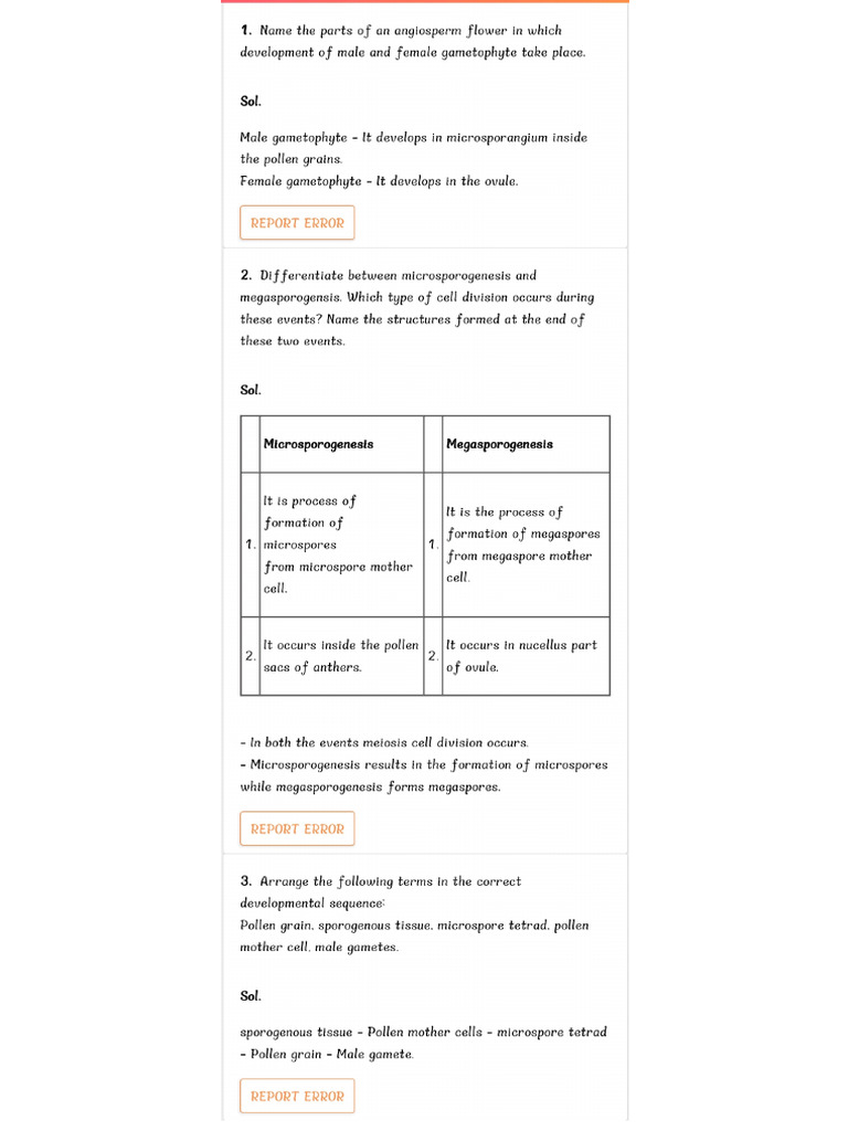Biology Notes Chapter 1 | PDF