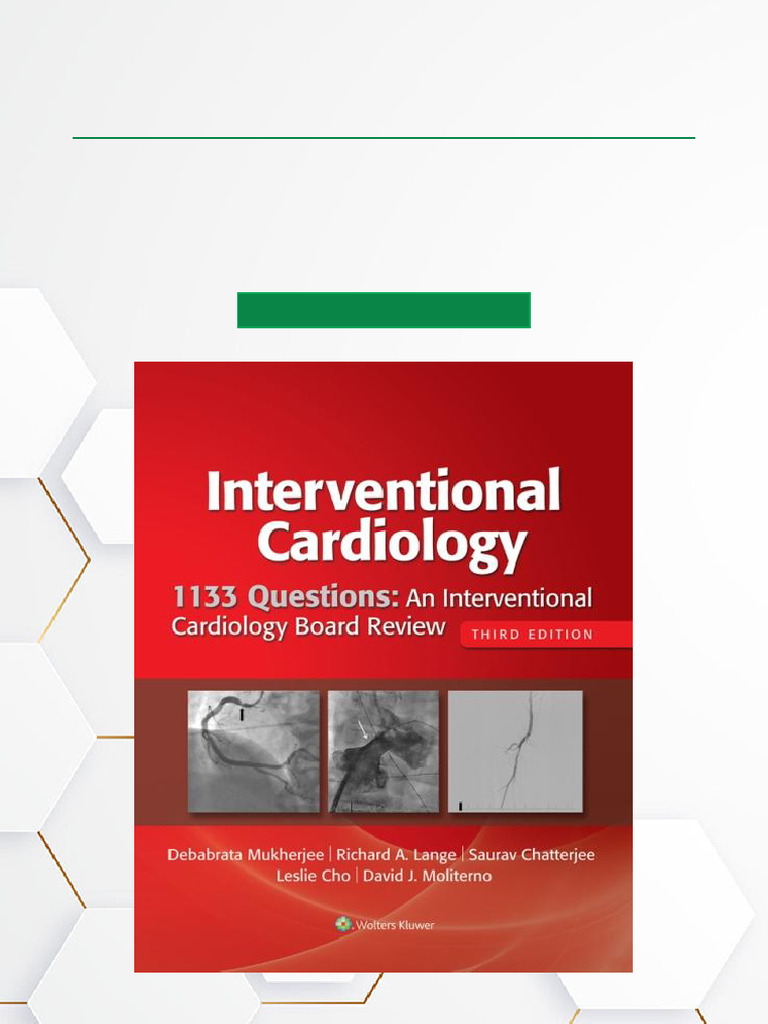 Interventional Cardiology Board Review Guide | PDF | Percutaneous ...
