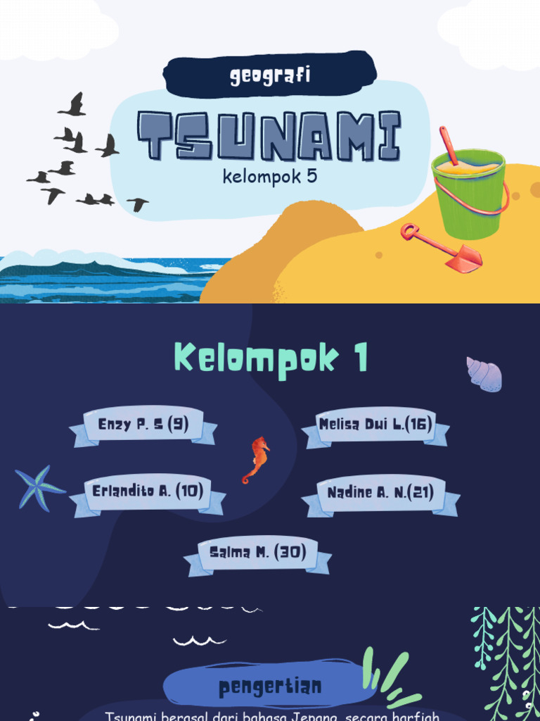 Panduan Lengkap Tsunami dan Antisipasinya | PDF