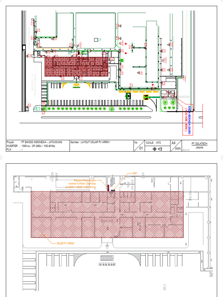 Proyek: PT Bando Indonesia - Jatiuwung Inverter: 100kva - 3P-380V / 105 ...