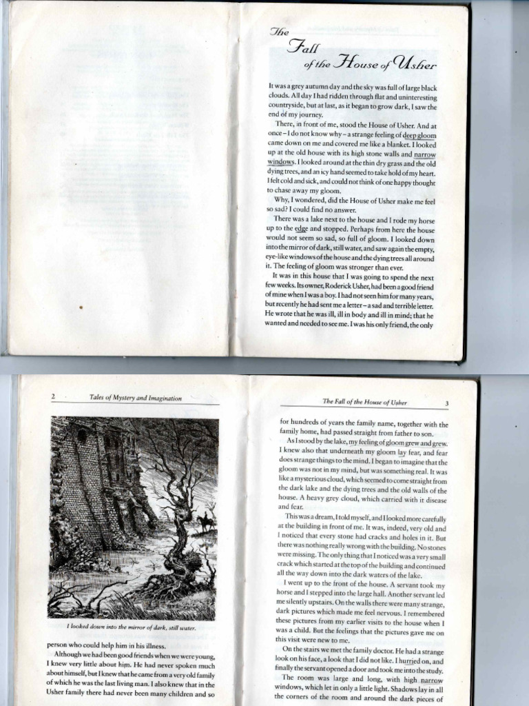 The Fall of The House of Usher, by Edgar Allan Poe | PDF