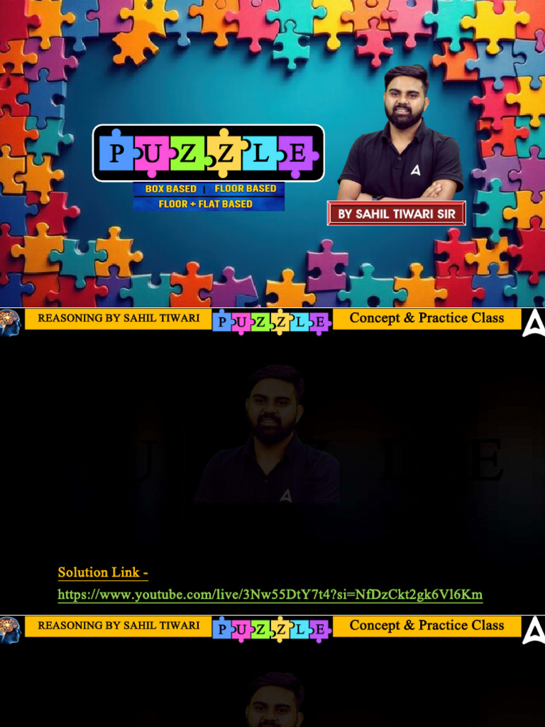Puzzle Solution | PDF