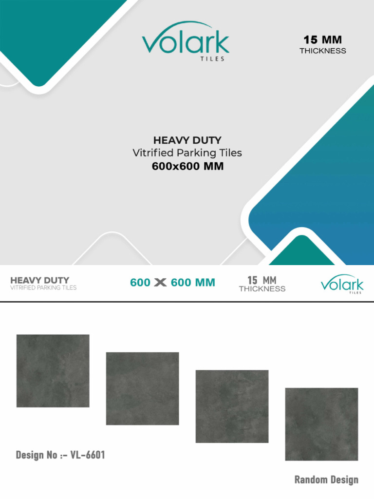 15mm 600x600 Volark | PDF