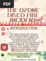 Ozone Disco Tragedy | PDF | Nightclub