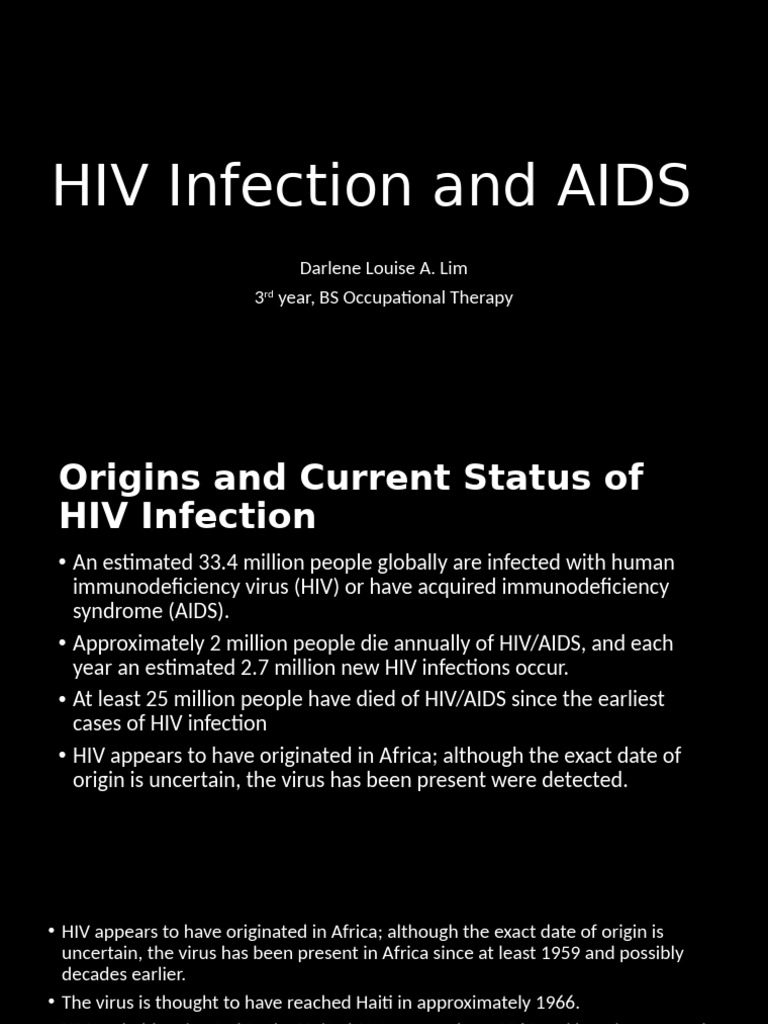 HIV Infection and AIDS | PDF | Hiv | Hiv/Aids