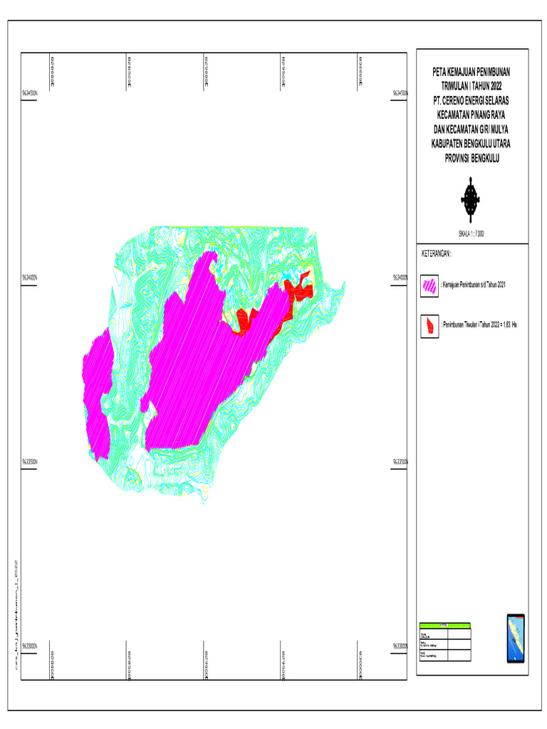 Peta Ces KMJ Penimbunan 1 2022 | PDF