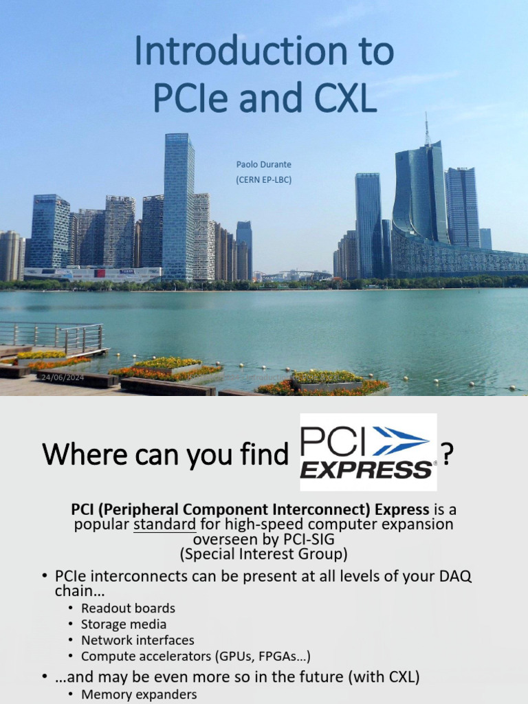 PCIe and CXL Overview and Insights | PDF | Information And ...