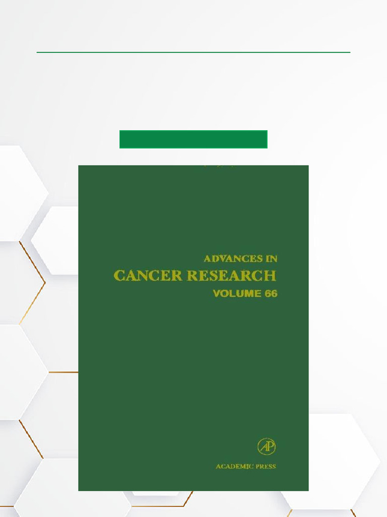 Advances in Cancer Research Complete EPUB Download | PDF ...