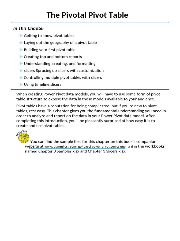 Mastering Pivot Tables Simplified | PDF