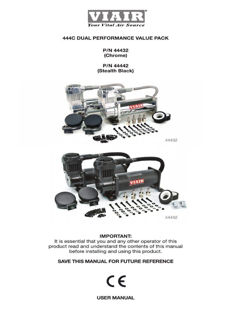 Designs by Jacob Viair User - Manual - 44432 - 44442 - Manual - R2-110521 | PDF | Valve | Legal ...