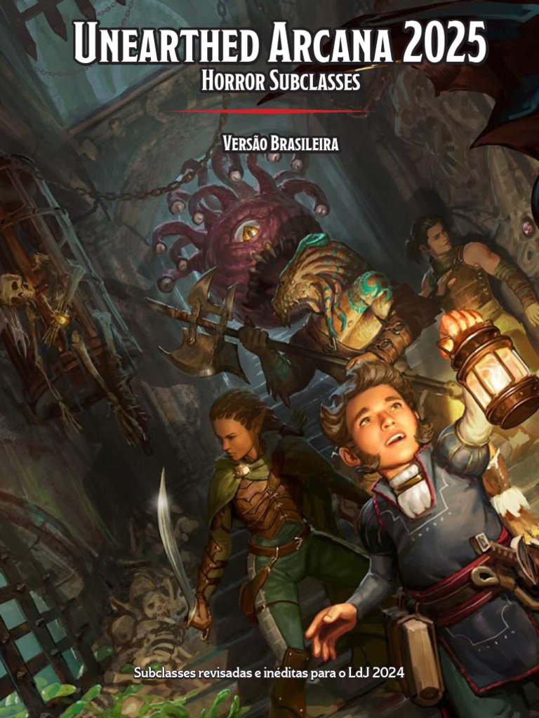 D&D 5.5E Unearthed Arcana - Subclasses de Horror (Impressão) | PDF | Morte | Dungeons & Dragons ...