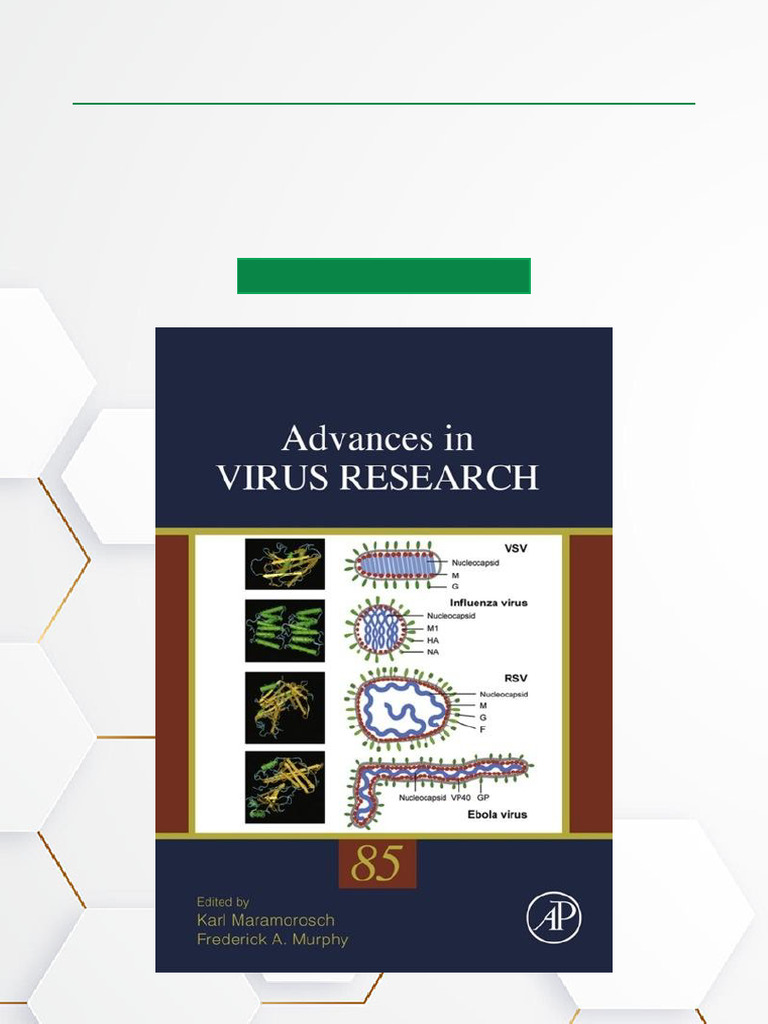 Advances in Virus Research All Chapter | PDF | Retrovirus | Macromolecules