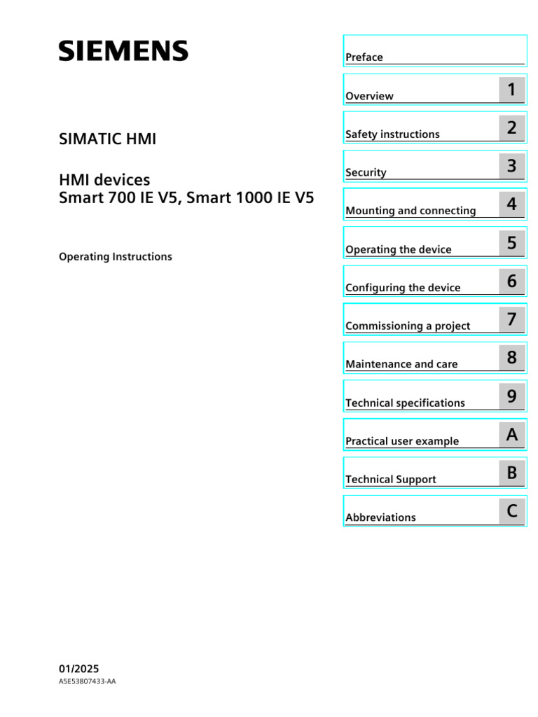 HMI SMART V5 Operating Instructions enUS en-US | PDF | Computer Security | Security