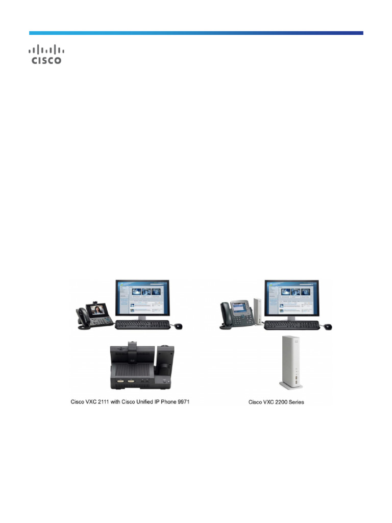 Cisco Virtualization Experience Client 2000 Series Datasheet | PDF ...