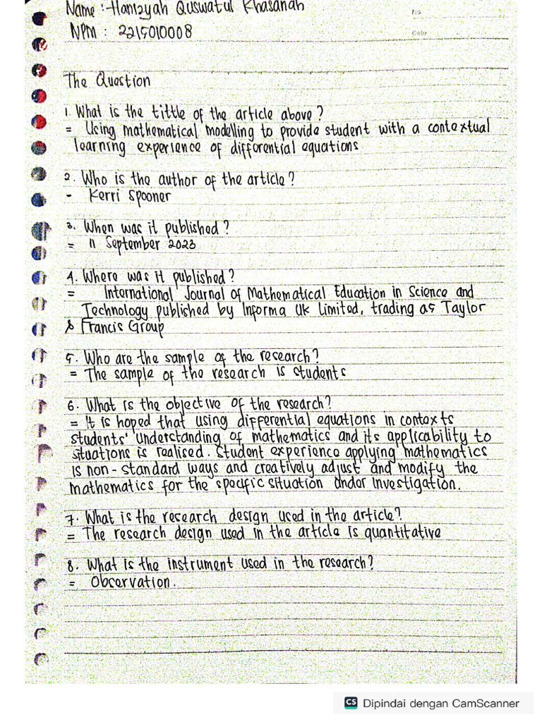 Tugas Journal English | PDF