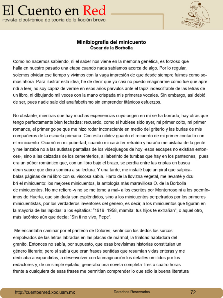 Minibiografía de Óscar de la Borbolla | PDF