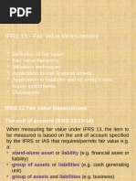 IFRS 13, Fair Value Measurement - ACCA Global | PDF | Fair Value ...