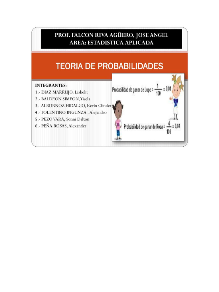 Conceptos Basicos de Probabilidad | PDF