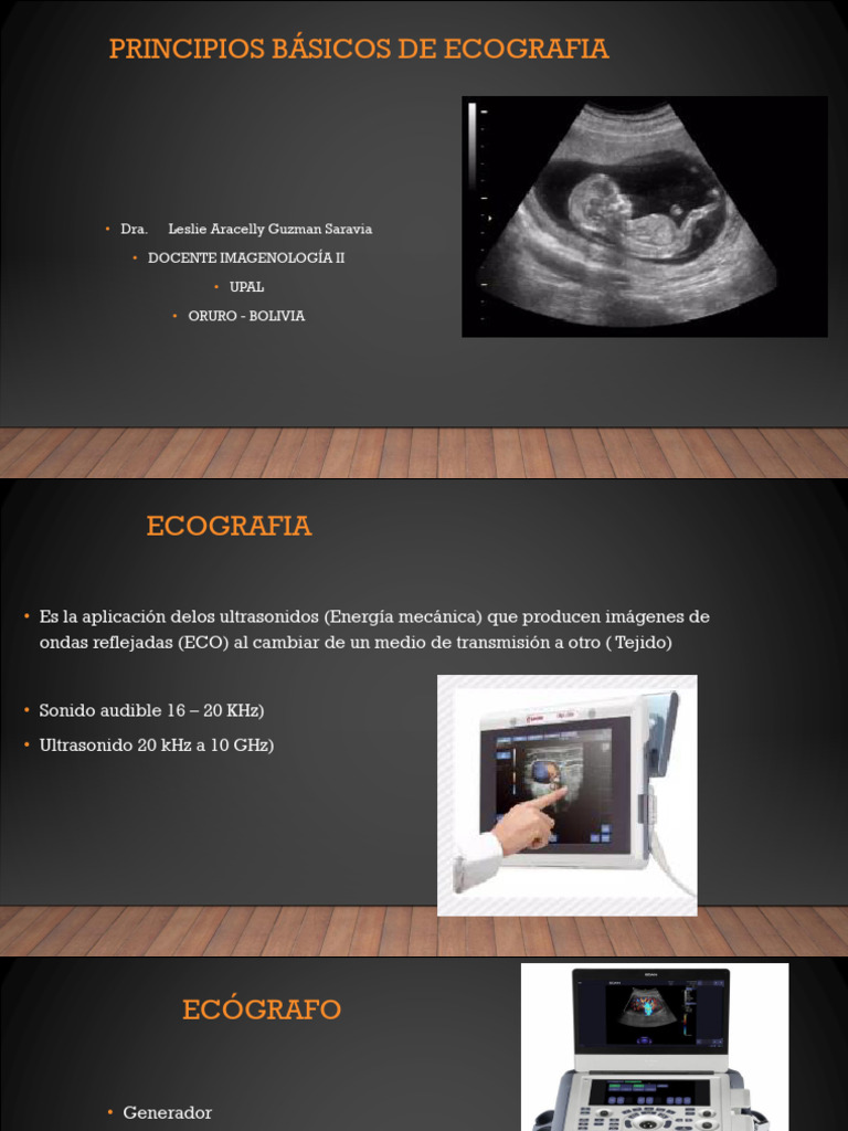 Tema 4 Principios Fisicos de La Ecografia-1 | PDF | Ultrasonido | Ultrasonido médico