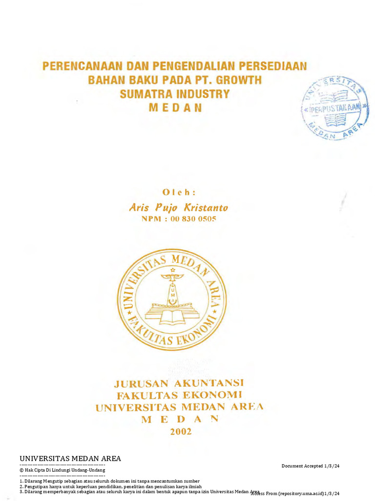 Aris Pujo Kristanto - Fulltext | PDF