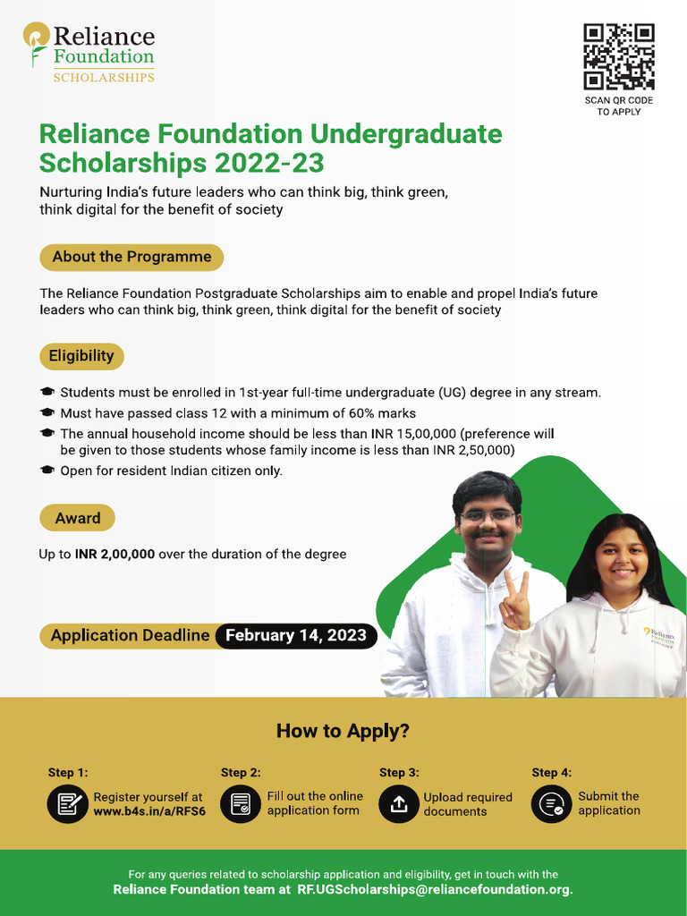 Reliance WhatsApp Poster - Undergraduate | PDF