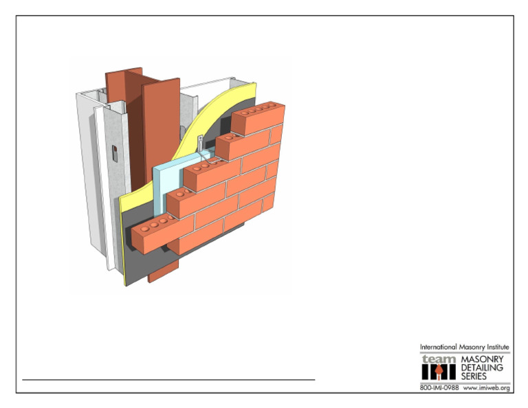 Wall System: Brick Veneer On 6 " Steel Studs, Rigid Insul | PDF