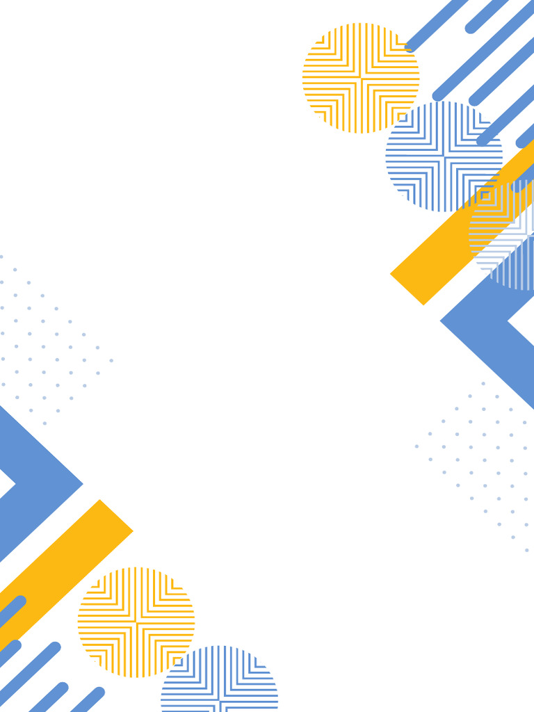 Biru Kuning Geometri Sampul A4 | PDF