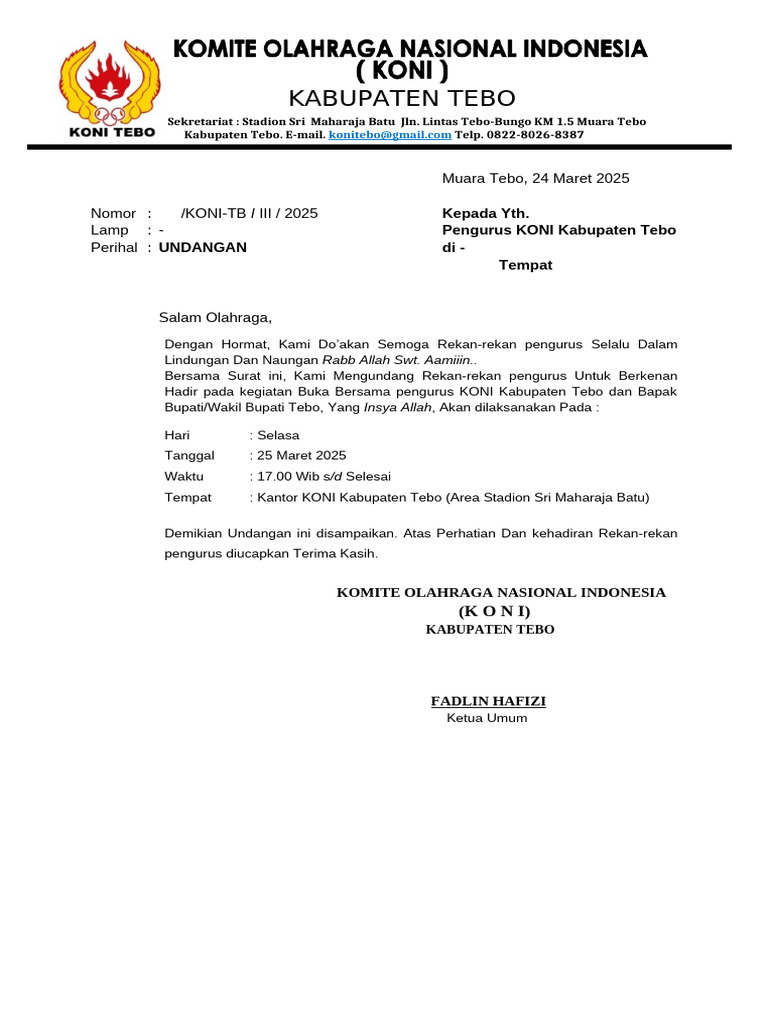 Undangan Bukber | PDF