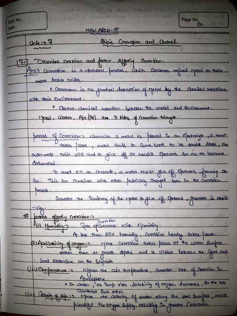 Nav Arch 2 Notes | PDF