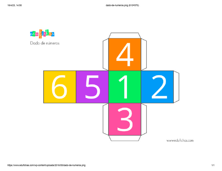 Dado de Numeros | PDF
