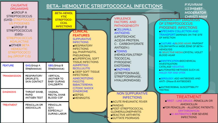 Beta-Hemolytic Streptococcal Infections | PDF | Streptococcus | Infection