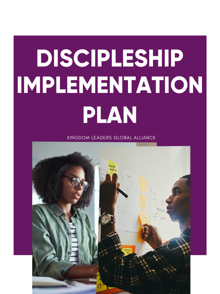 Ildp Discipleship Implementation Plan New | PDF | Disciple ...