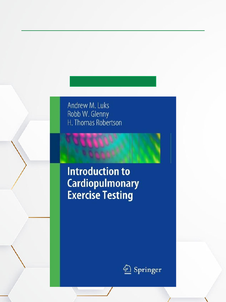 Principles of Cardiopulmonary Testing | PDF | Respiratory System | Lung