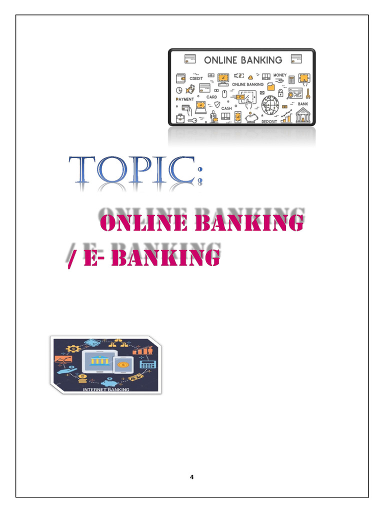 4 - Updated - ONLINE BANKING | PDF | Computer Security | Security