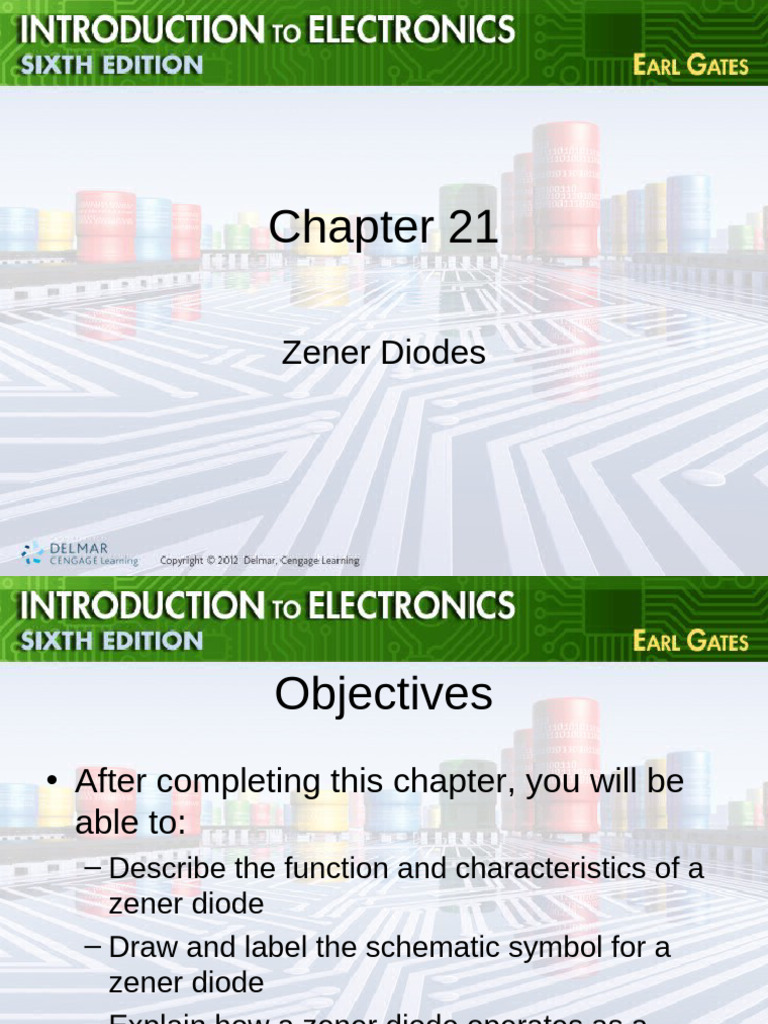 Chapter 21 Zener Diodes-1 | PDF
