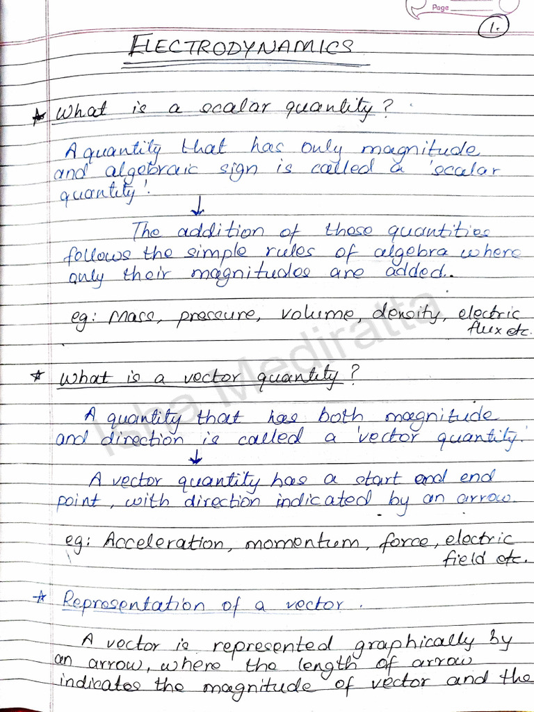 Chapter 3-Electrodynamics and Other | PDF