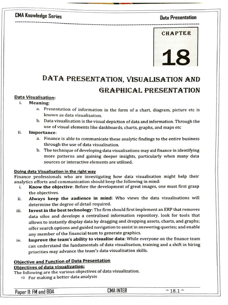 Data Presentation | PDF