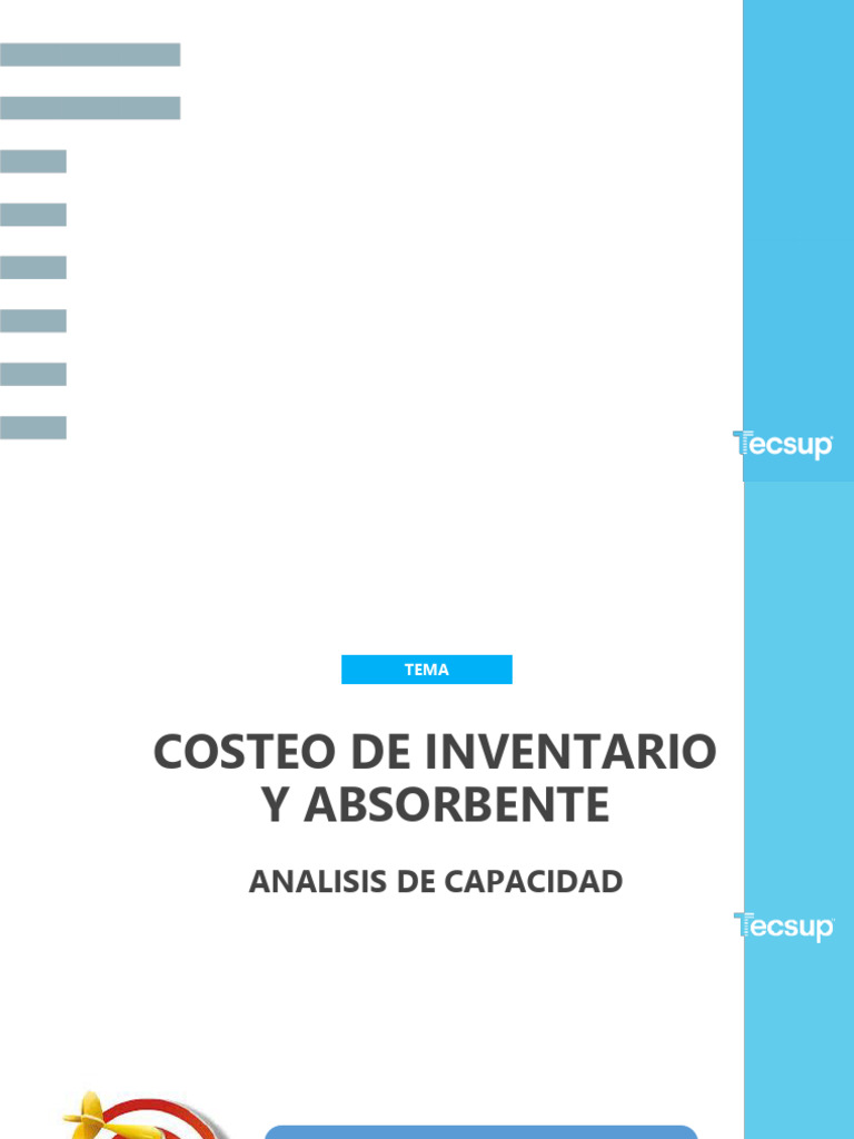 MATERIAL DE ESTUDIO Sesión 10 Costeo Variable y Absorbente | PDF | Valoración (Finanzas ...