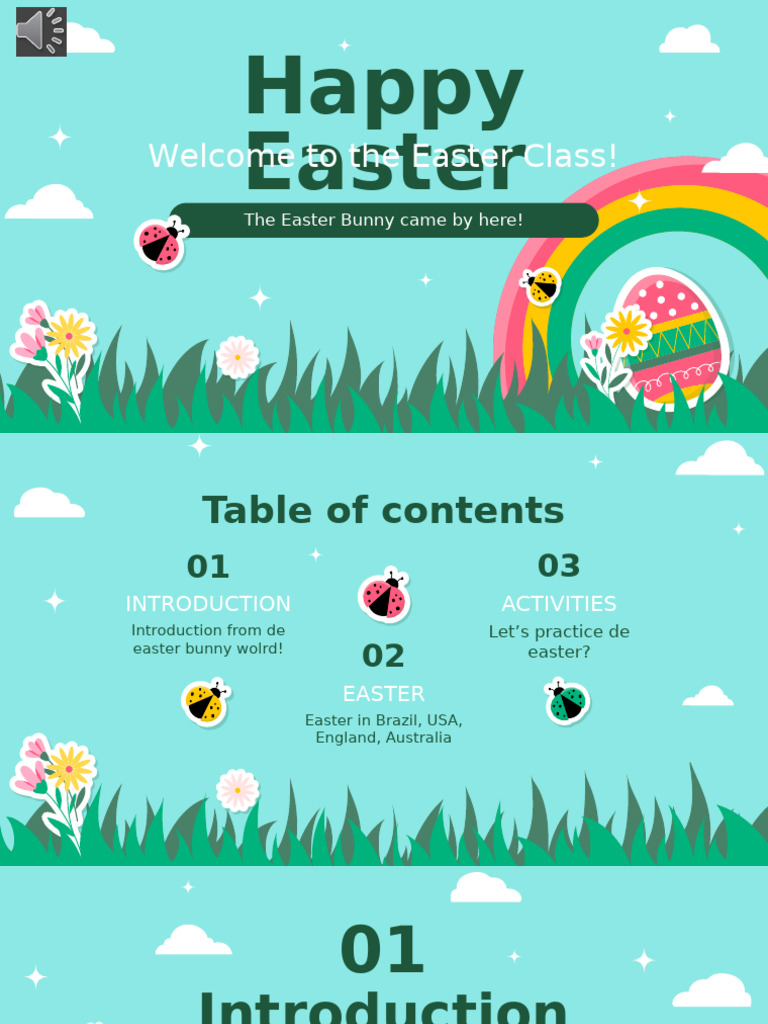 Easter Activities For Kindergarten by Slidesgo | PDF | Easter