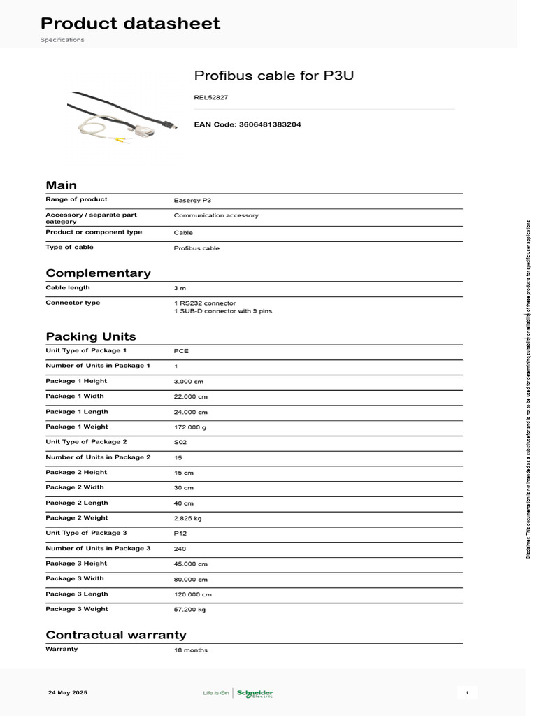 Schneider Electric - PowerLogic-P3 - REL52827 | PDF | Economy And The ...