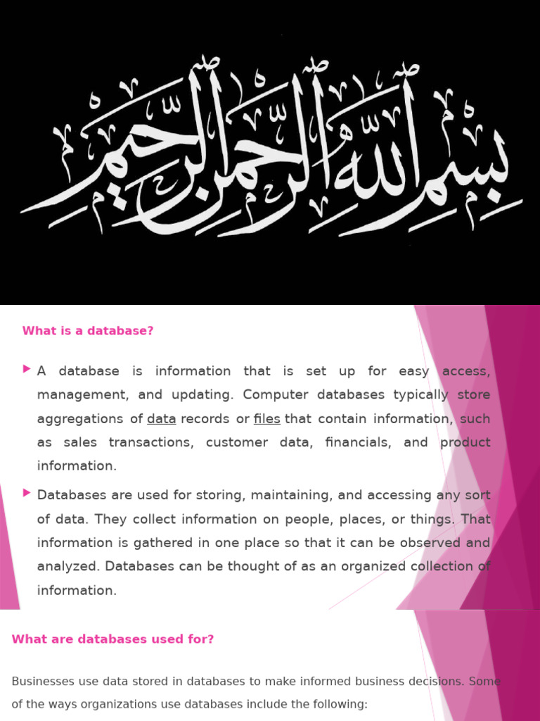 lecture1-Database-DDL DML DCL | PDF | Databases | Data